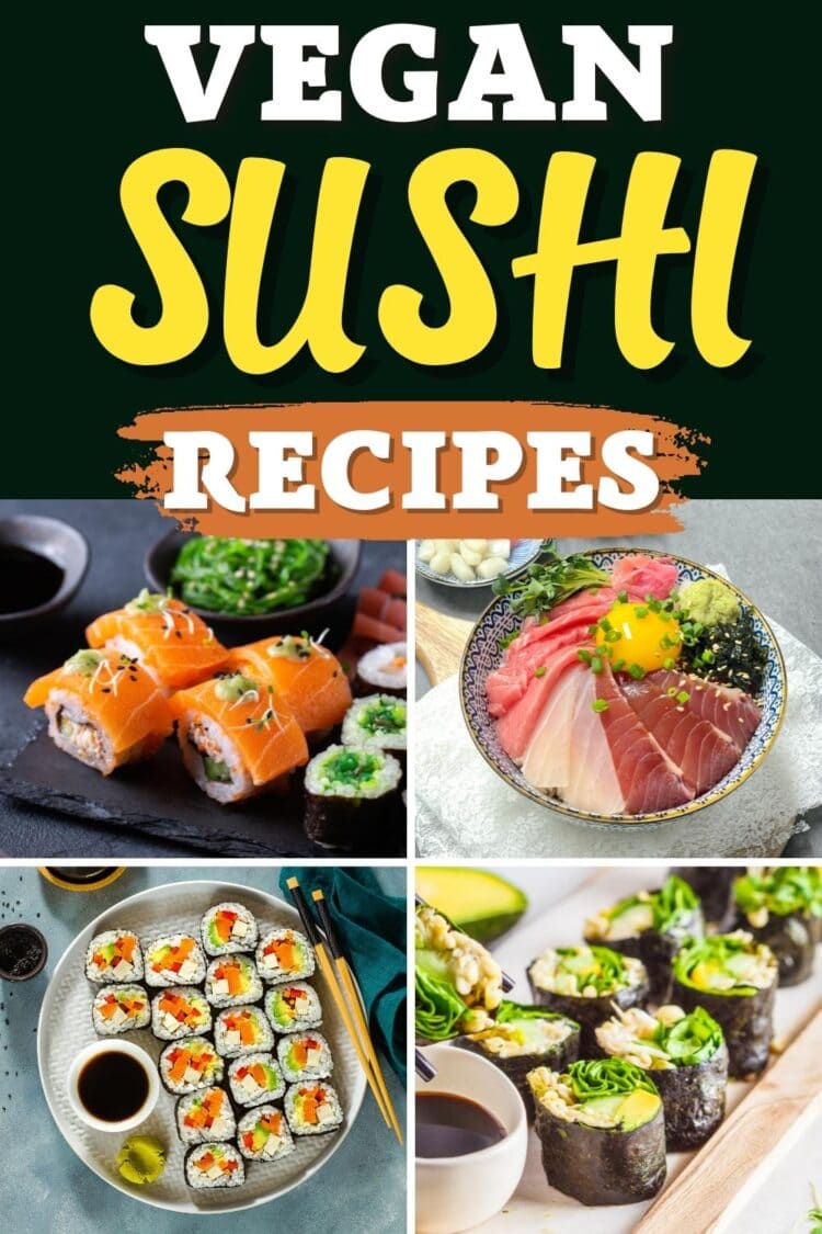 25 Best Vegan Sushi Recipes (Homemade Rolls and More) - Insanely Good