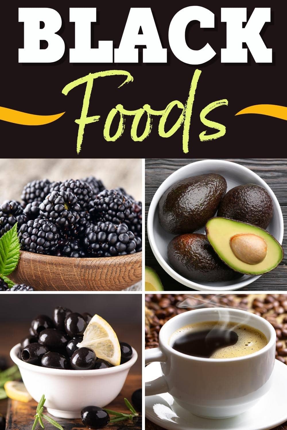 25 Naturally Black Foods That Intrigue Us - Insanely Good