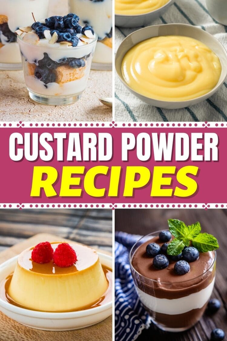17 Best Custard Powder Recipes and Ideas - Insanely Good