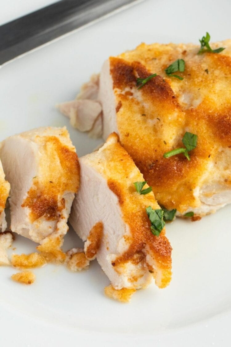 Hellmann's Parmesan-Crusted Chicken (Easy Recipe) - Insanely Good