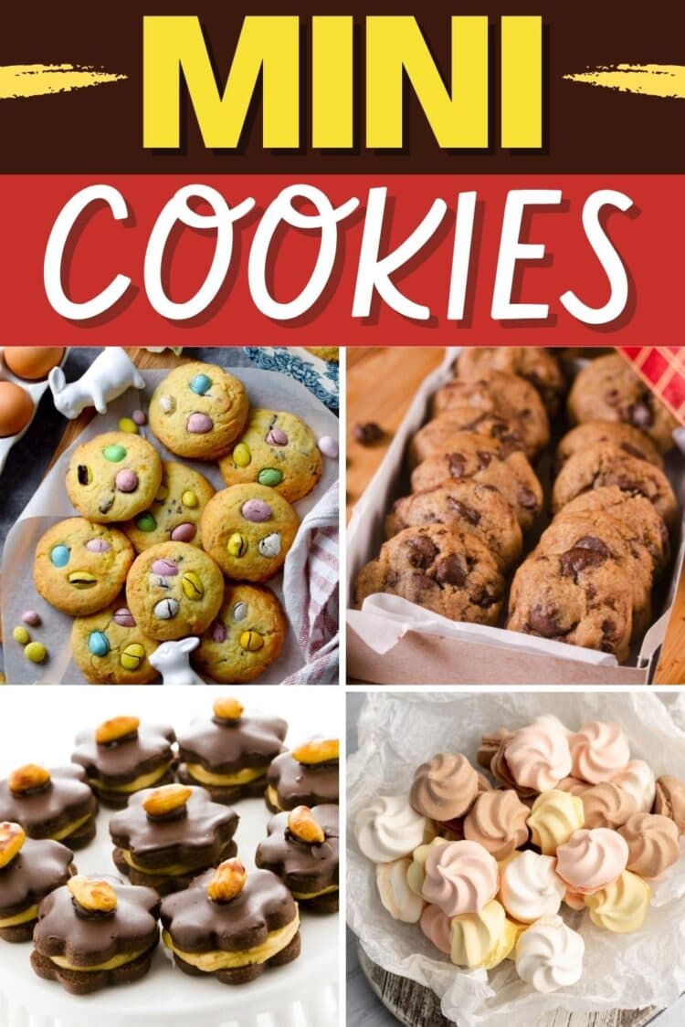 17 Best Mini Cookies Recipes and Ideas - Insanely Good
