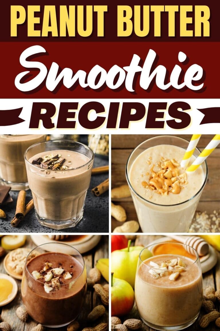 10 Best Peanut Butter Smoothie Recipes - Insanely Good