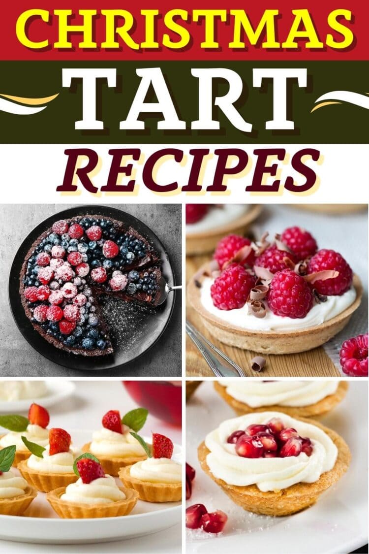 25 Best Christmas Tart Recipes (+ Holiday Desserts) - Insanely Good