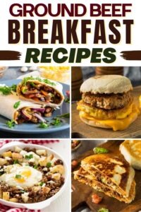 10 Ground Beef Breakfast Recipes (Best Ideas) - Insanely Good