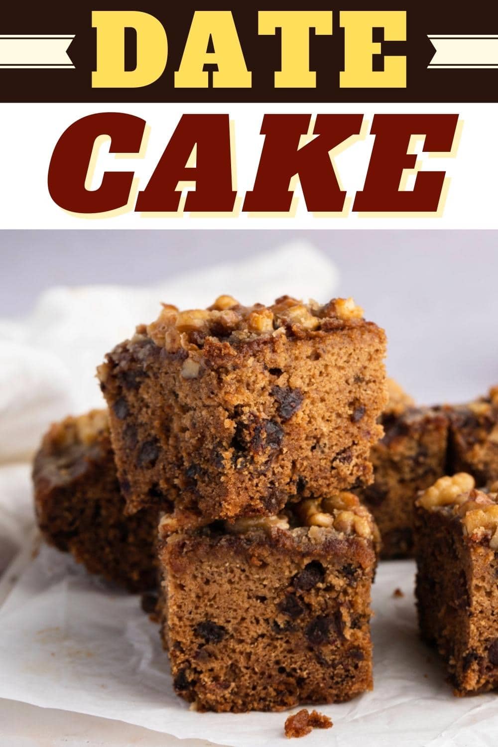 Easy Date Cake Recipe With Raisins And Nuts Insanely Good
