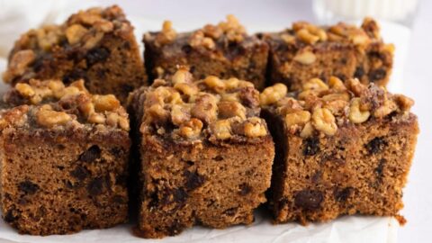 Easy Date Cake Recipe With Raisins and Nuts - Insanely Good