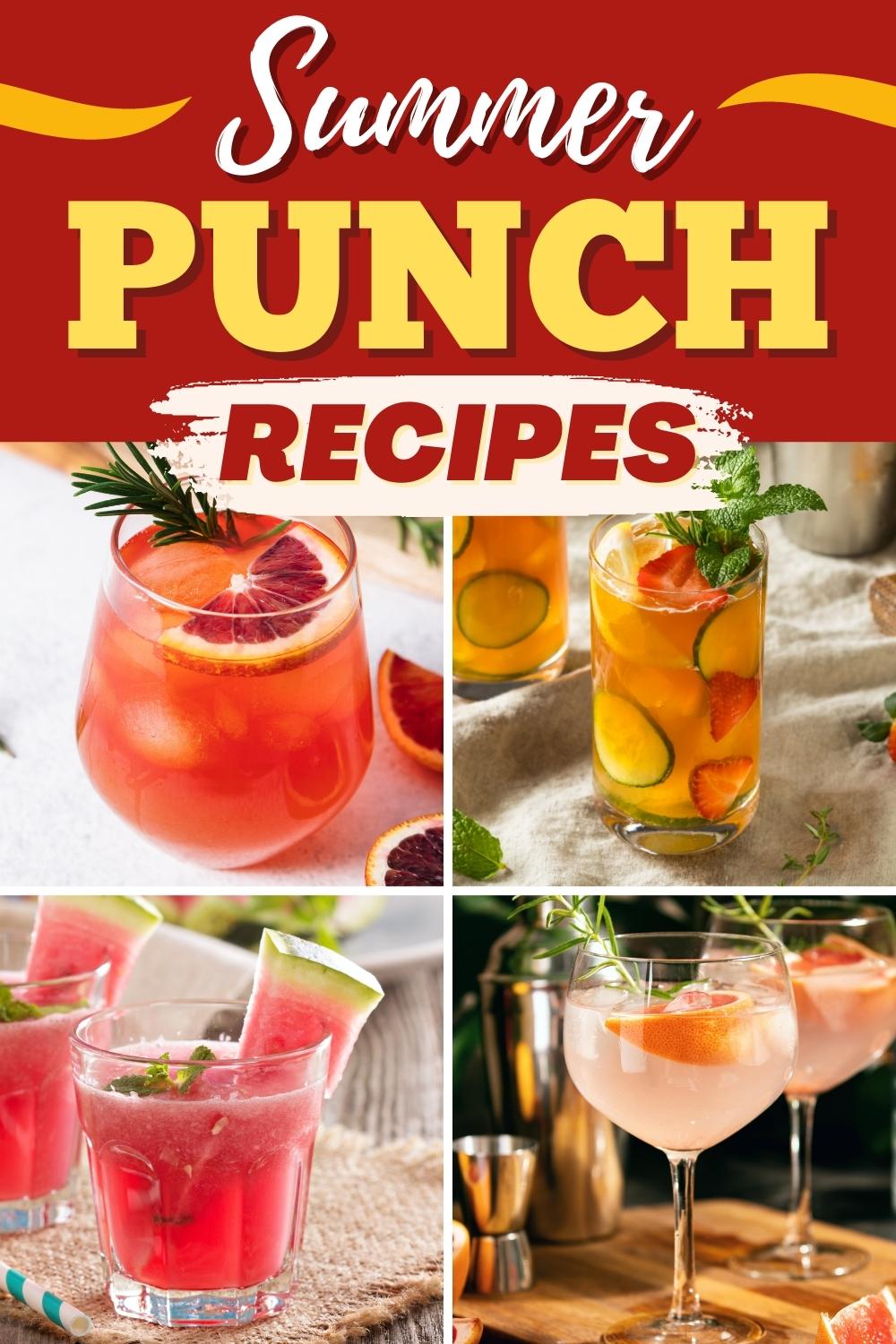 23 Summer Punch Recipes To Keep You Cool - Insanely Good