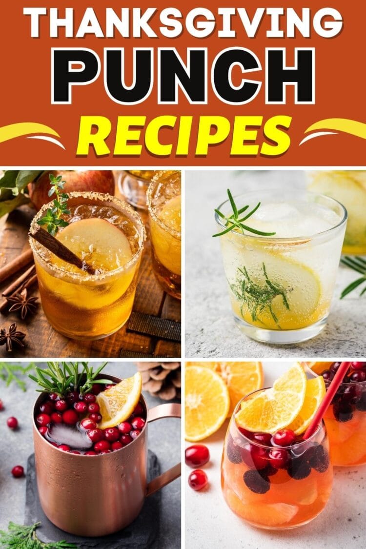 20 Best Thanksgiving Punch Recipes for A Crowd - Insanely Good