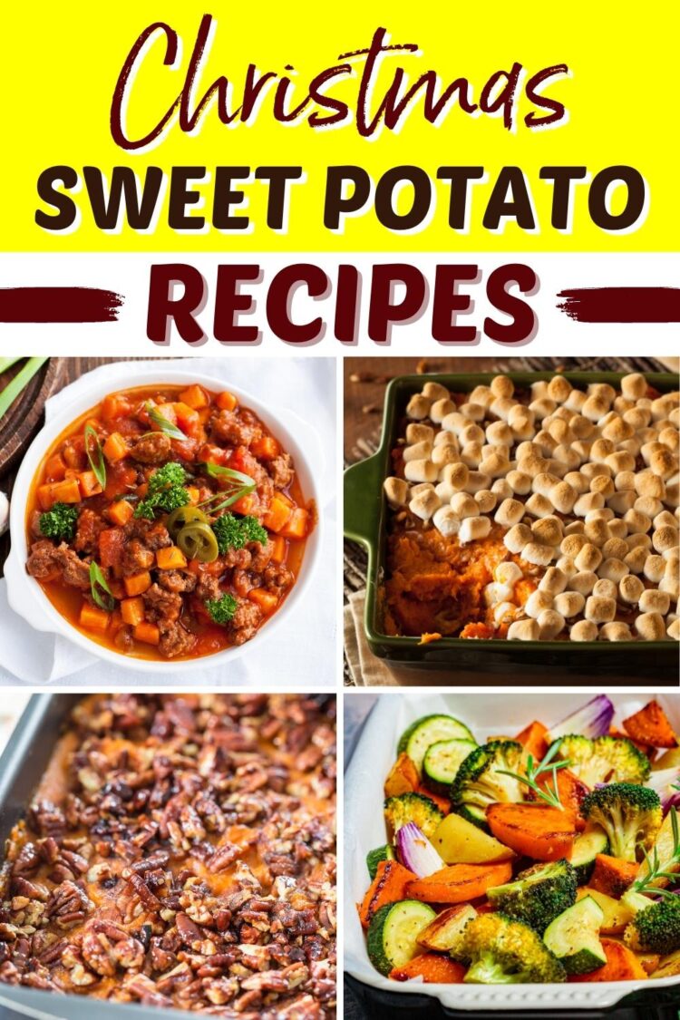 50 Best Christmas Sweet Potato Recipes for the Holidays - Insanely Good