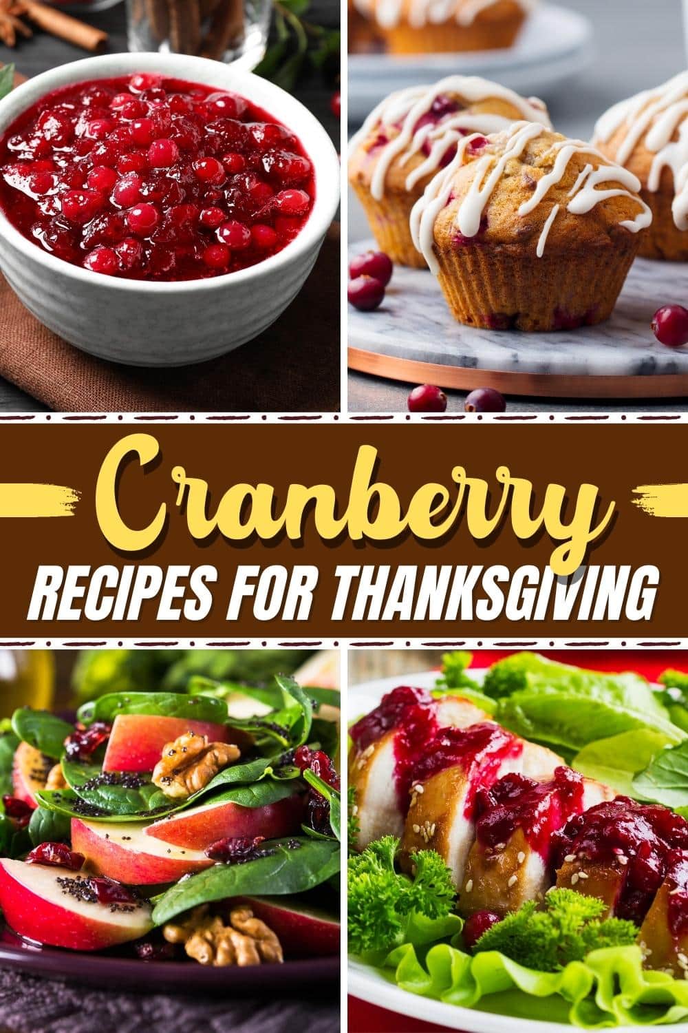 50 Best Cranberry Recipes for Thanksgiving - Insanely Good