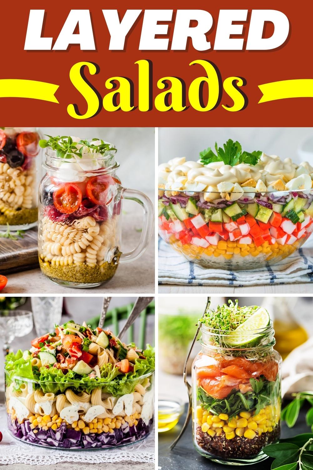 17 Best Layered Salads (+ Easy Recipes) - Insanely Good