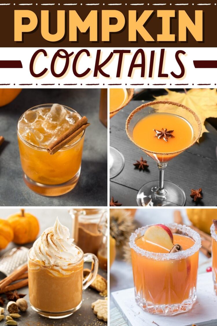 25 Best Pumpkin Cocktails & Drinks for Fall - Insanely Good