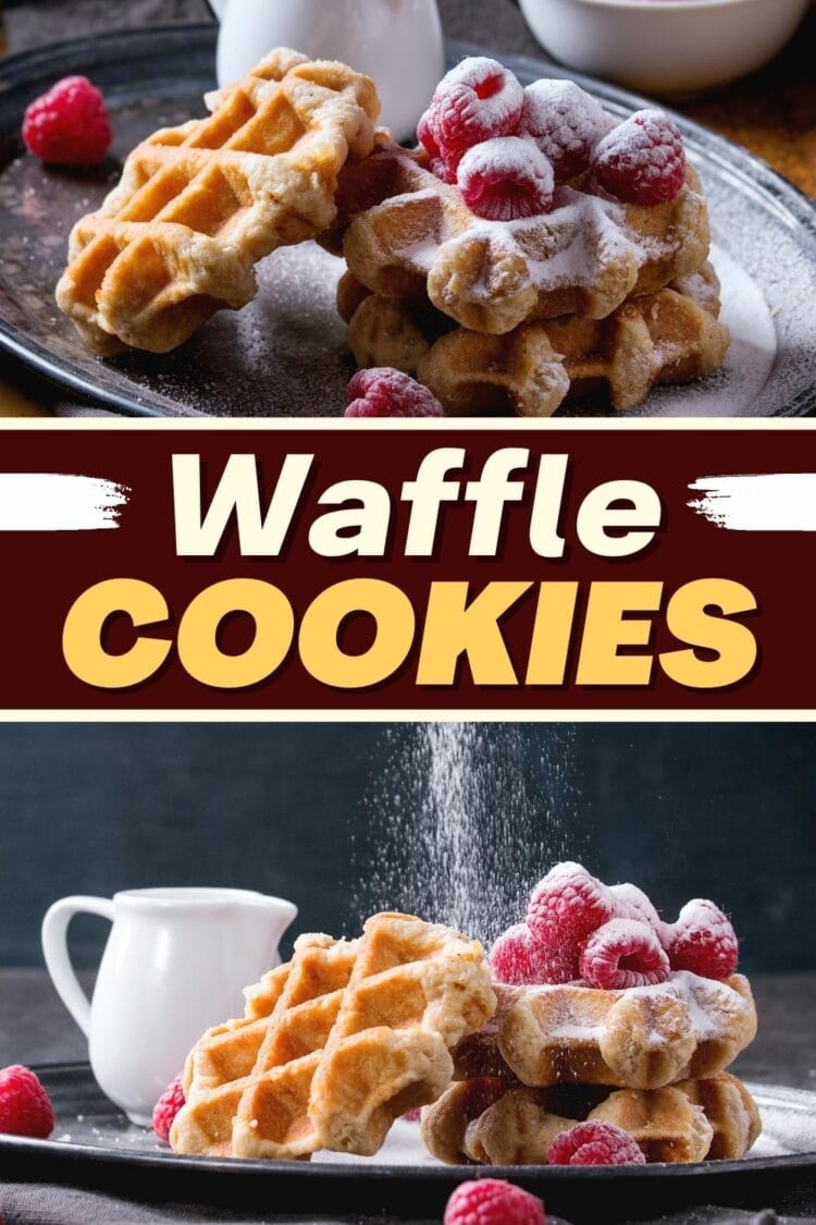 Waffle Cookies (Easy Recipe) - Insanely Good