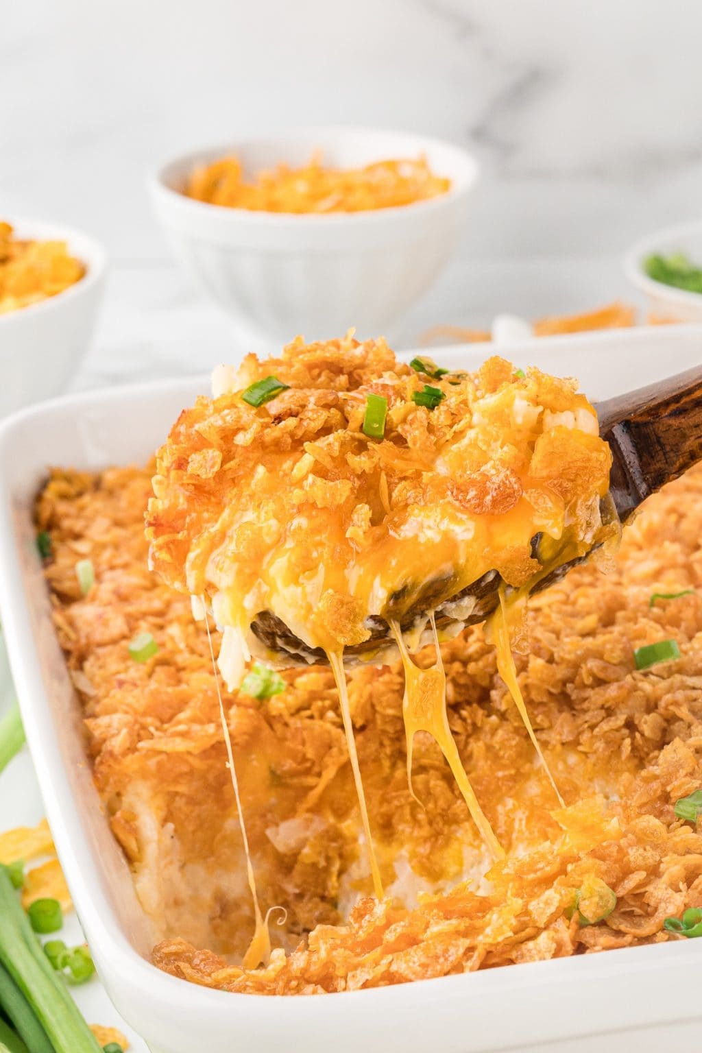 Easy Cheesy Potato Casserole Recipe - Insanely Good