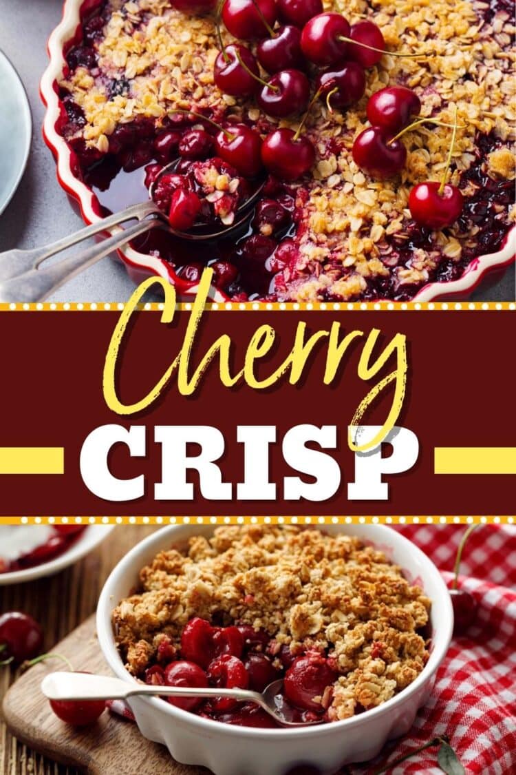 Easy Cherry Crisp Recipe - Insanely Good