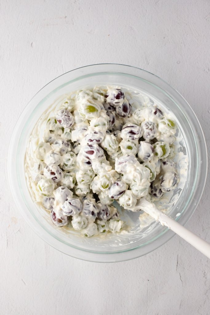 Creamy Grape Salad Recipe - Insanely Good