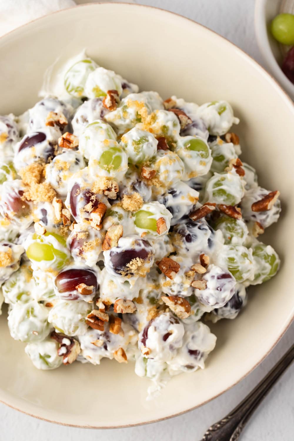 Creamy Grape Salad Recipe - Insanely Good
