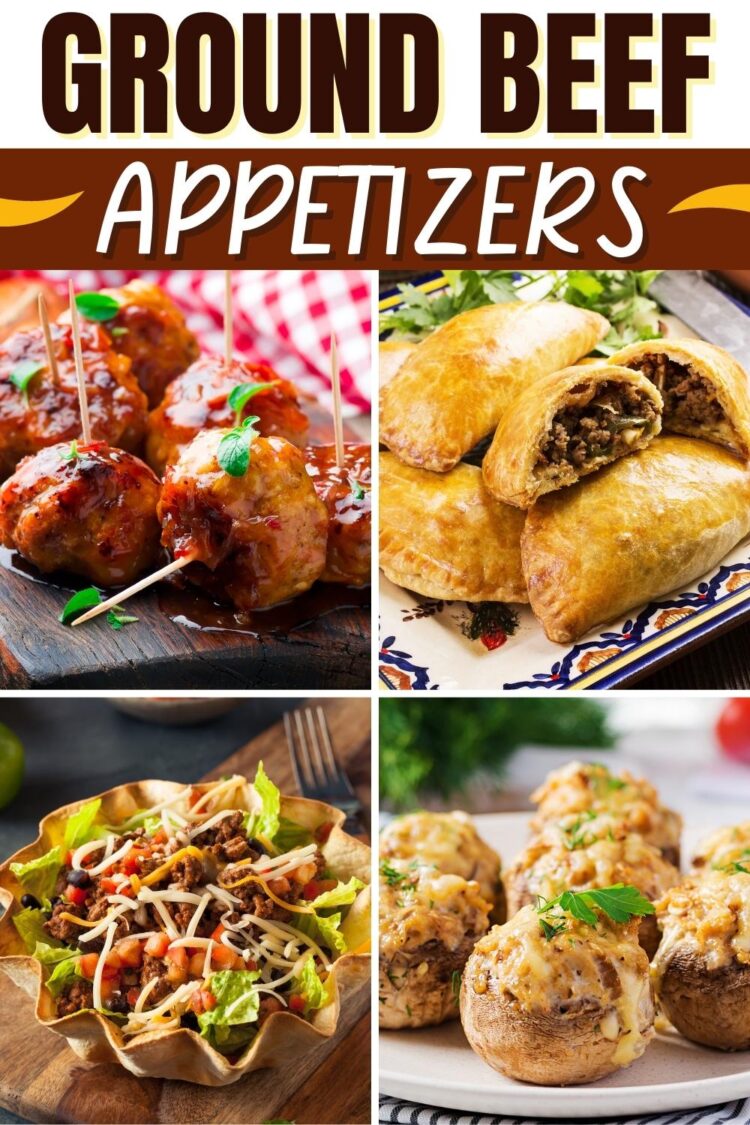 23 Ground Beef Appetizers (+ Easy Recipes) - Insanely Good