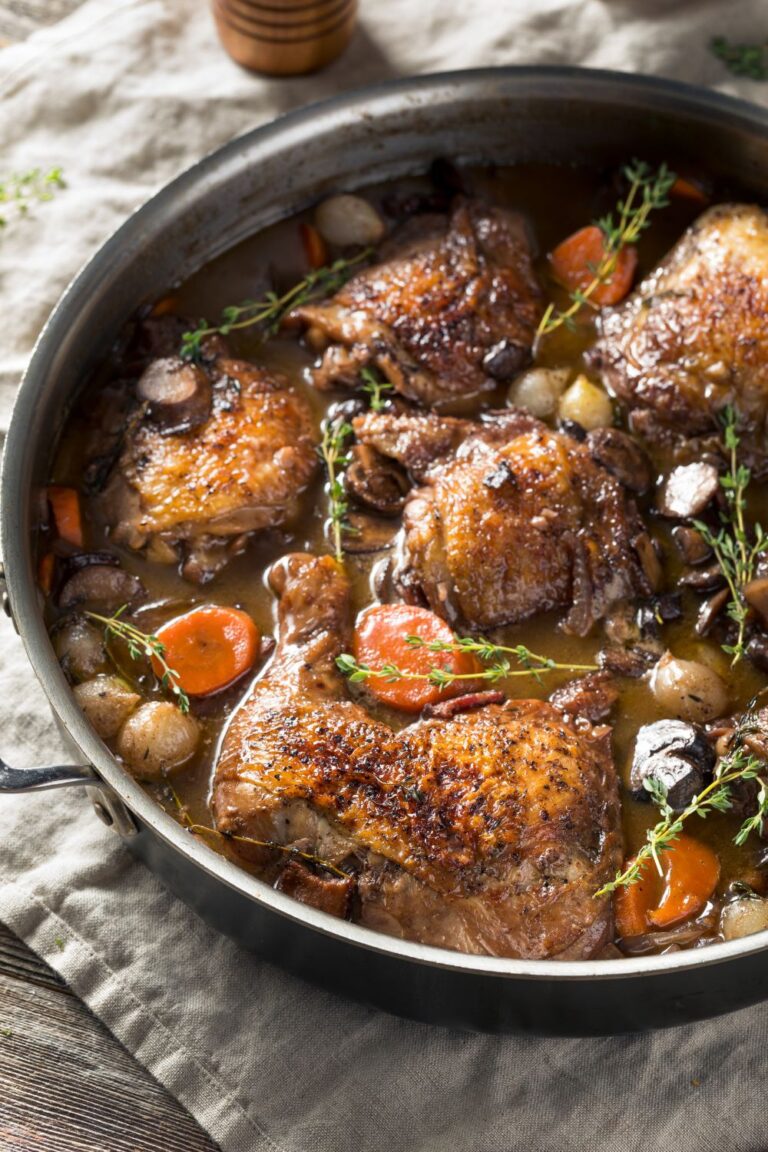 What To Serve With Coq Au Vin