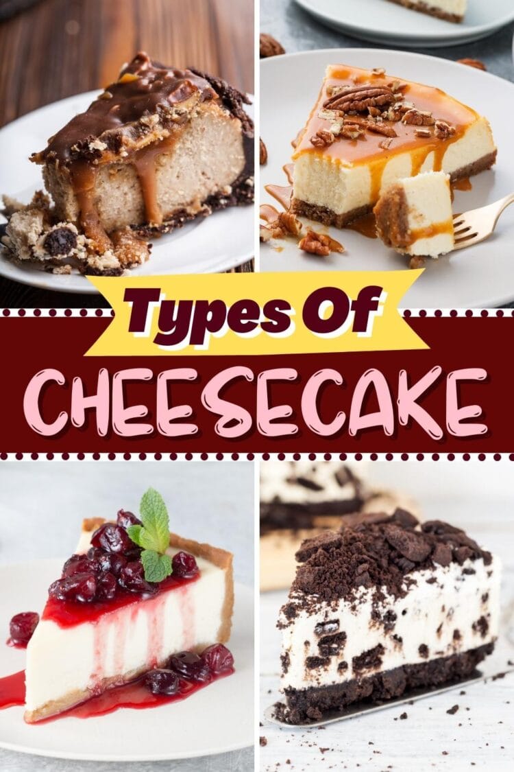 14 Different Types of Cheesecake and Recipes - Insanely Good