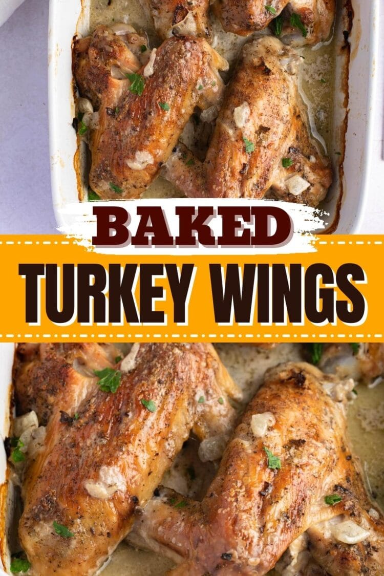 Easy Baked Turkey Wings Recipe - Insanely Good