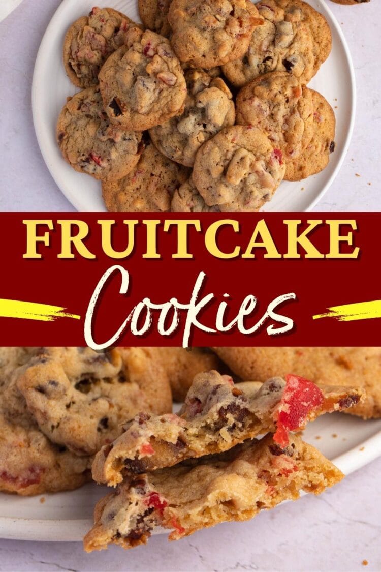 Fruitcake Cookies - Insanely Good