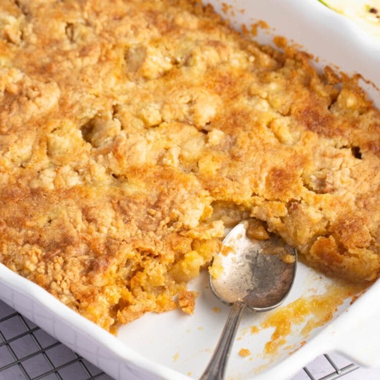Easy Apple Dump Cake Recipe - Insanely Good