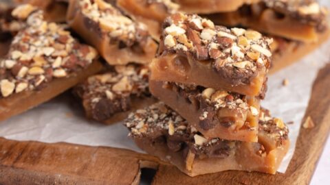 Easy Homemade Toffee Recipe - Insanely Good