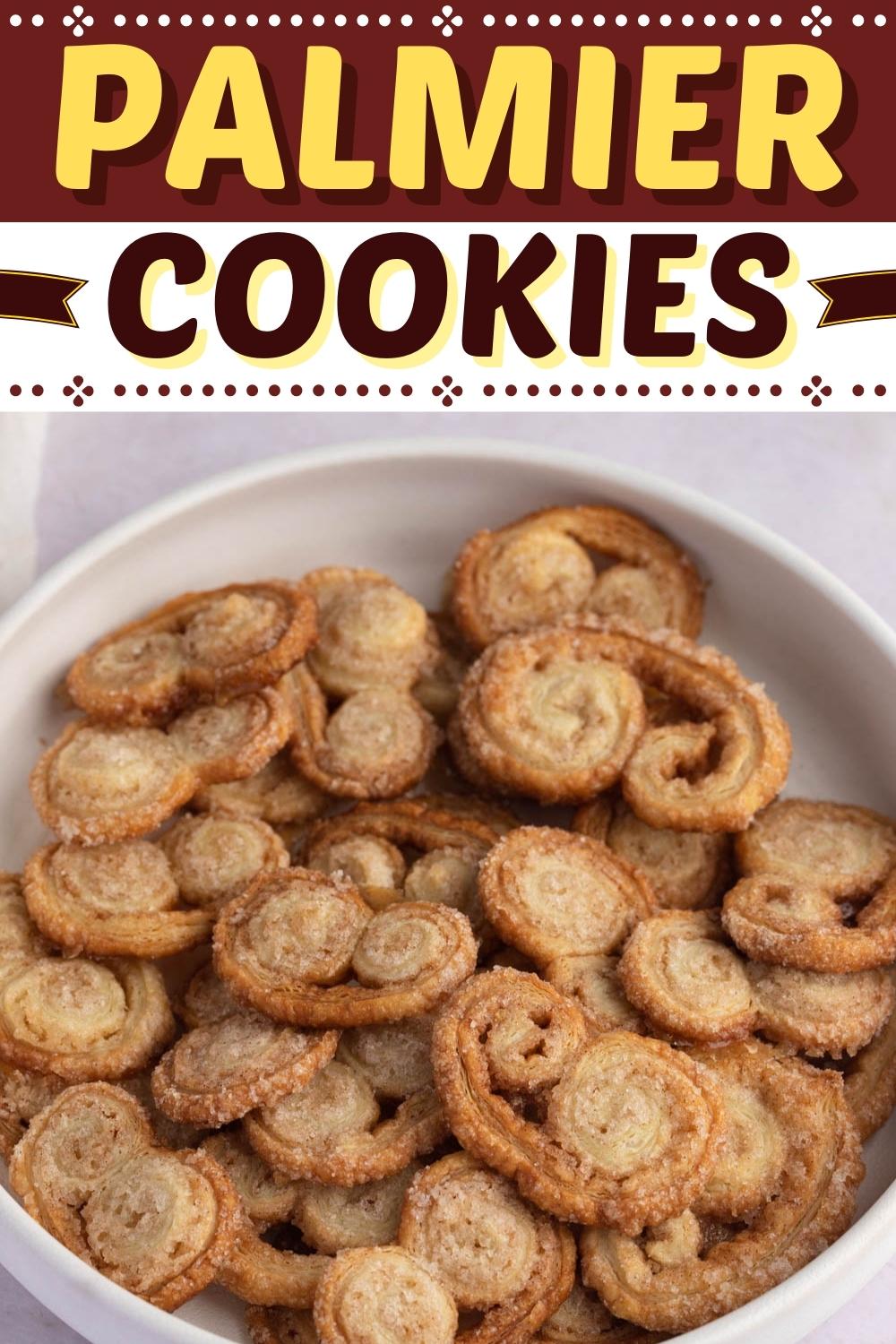 Palmier Cookies (Easy French Recipe) - Insanely Good