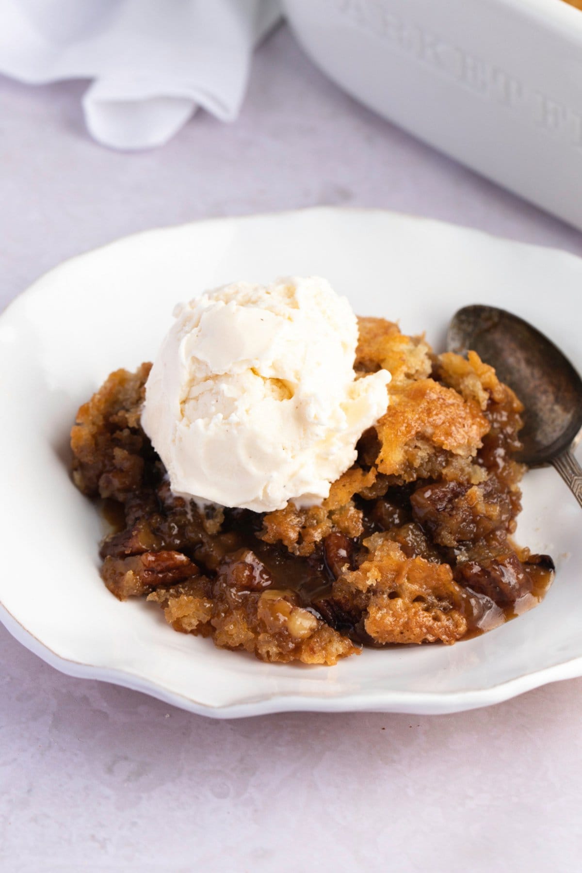 Easy Pecan Pie Cobbler Recipe Insanely Good Easy Pecan Pie Cobbler Recipe Insanely Good