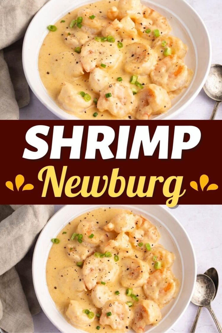 Creamy Shrimp Newburg Recipe - Insanely Good