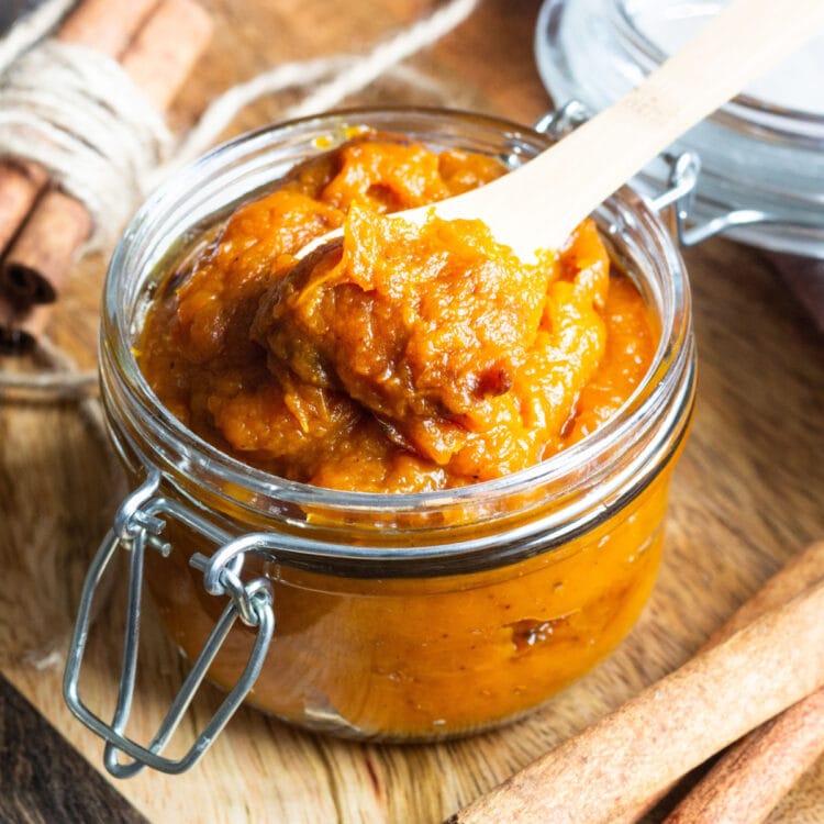 Pumpkin Butter (Easy 7-Ingredient Recipe) - Insanely Good