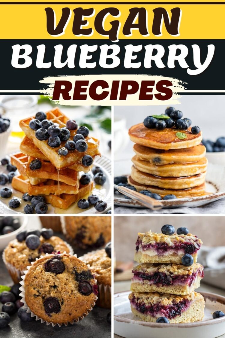 23 Best Vegan Blueberry Recipes - Insanely Good