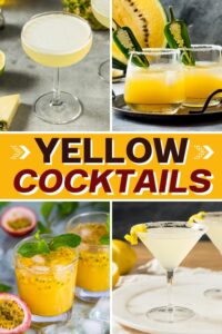 17 Best Yellow Cocktails (+ Easy Recipes) - Insanely Good
