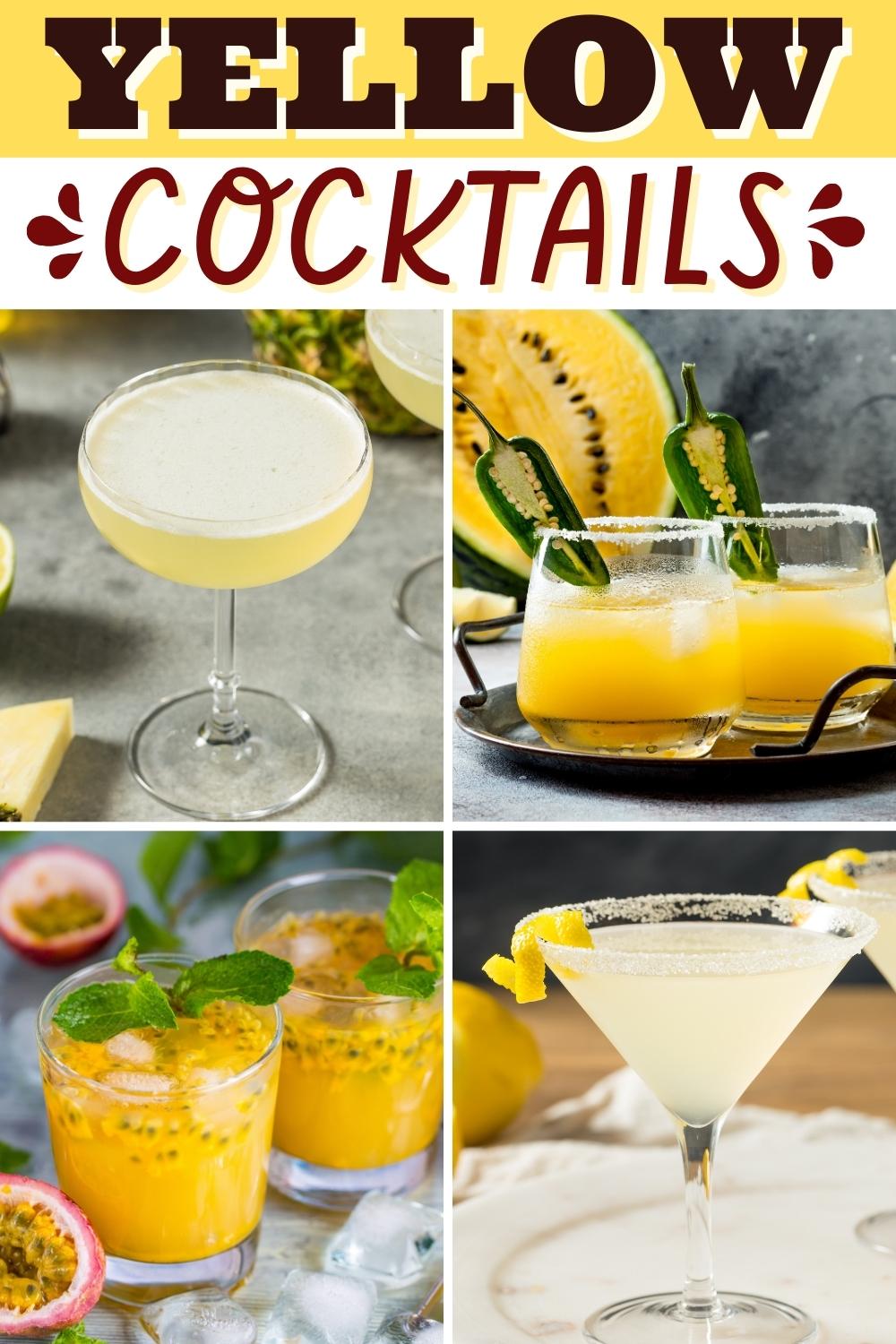 17 Best Yellow Cocktails (+ Easy Recipes) - Insanely Good