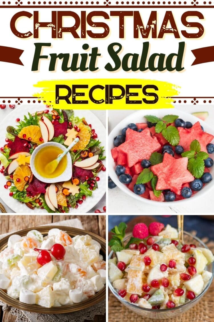 14 Festive Christmas Fruit Salad Recipes - Insanely Good