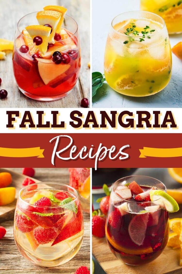 17 Easy Fall Sangria Recipes We Adore - Insanely Good