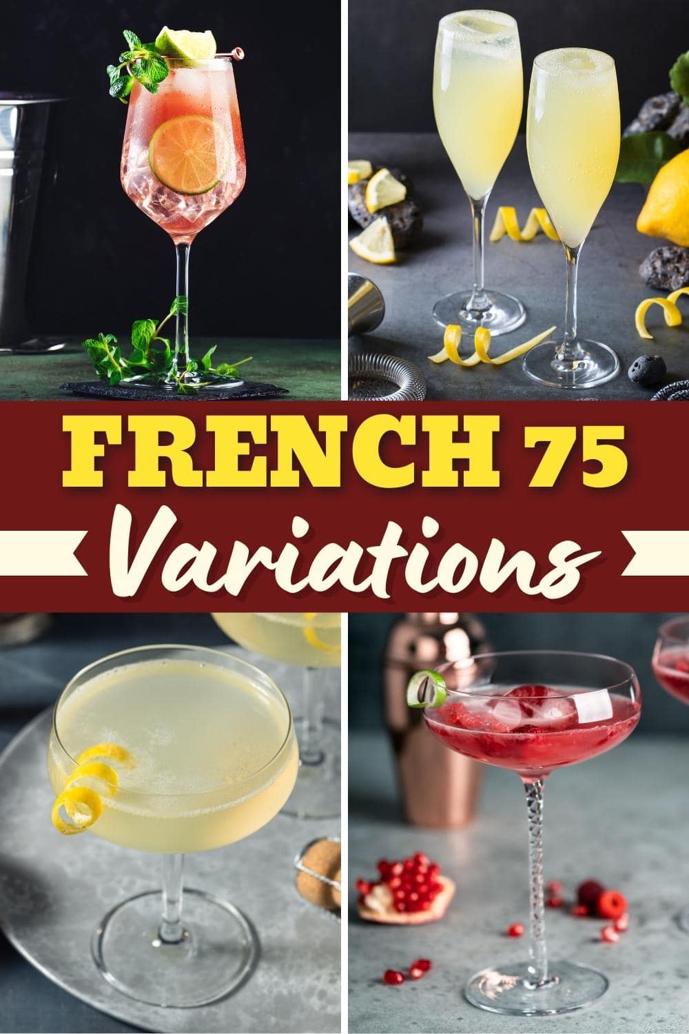 10 French 75 Variations & Recipes - Insanely Good