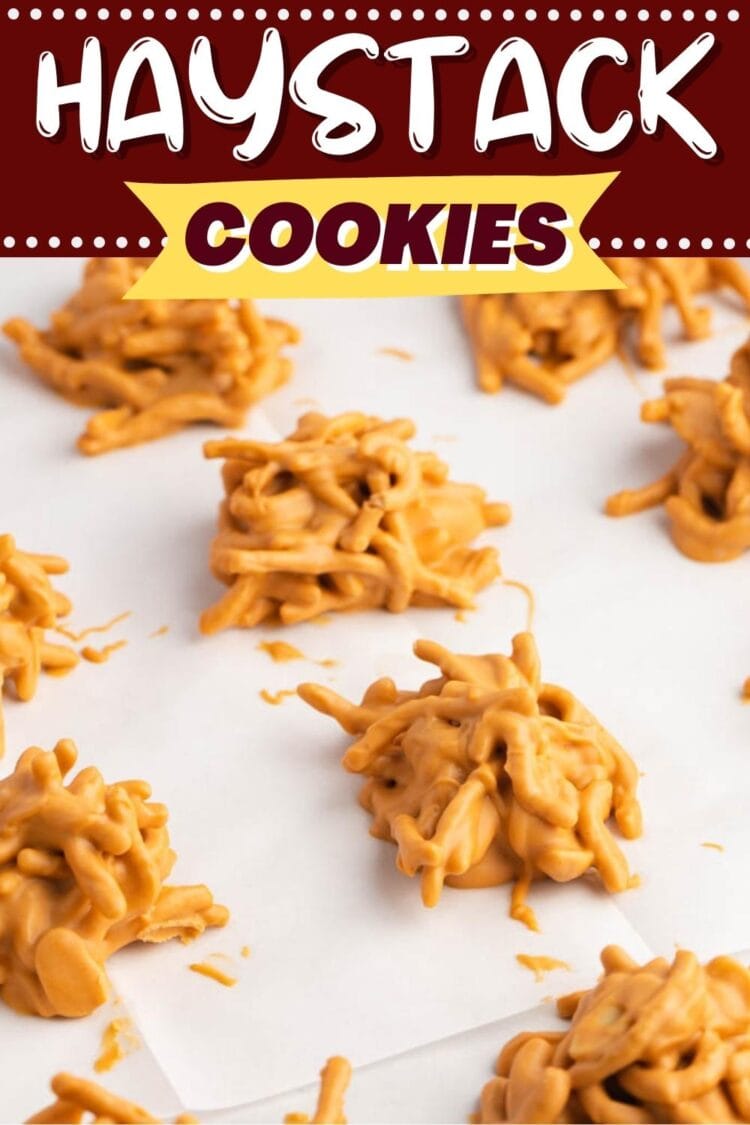 Haystack Cookies (Easy No-Bake Recipe) - Insanely Good