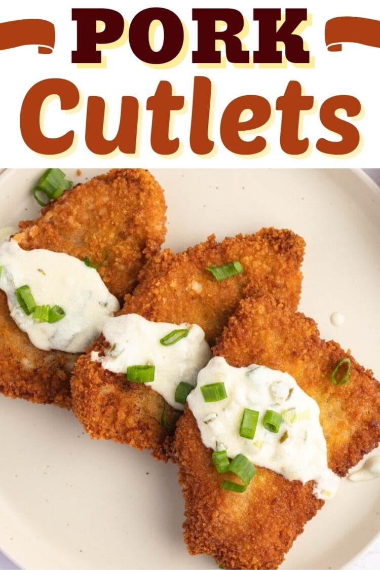 Pork Cutlets (Crispy Recipe) - Insanely Good