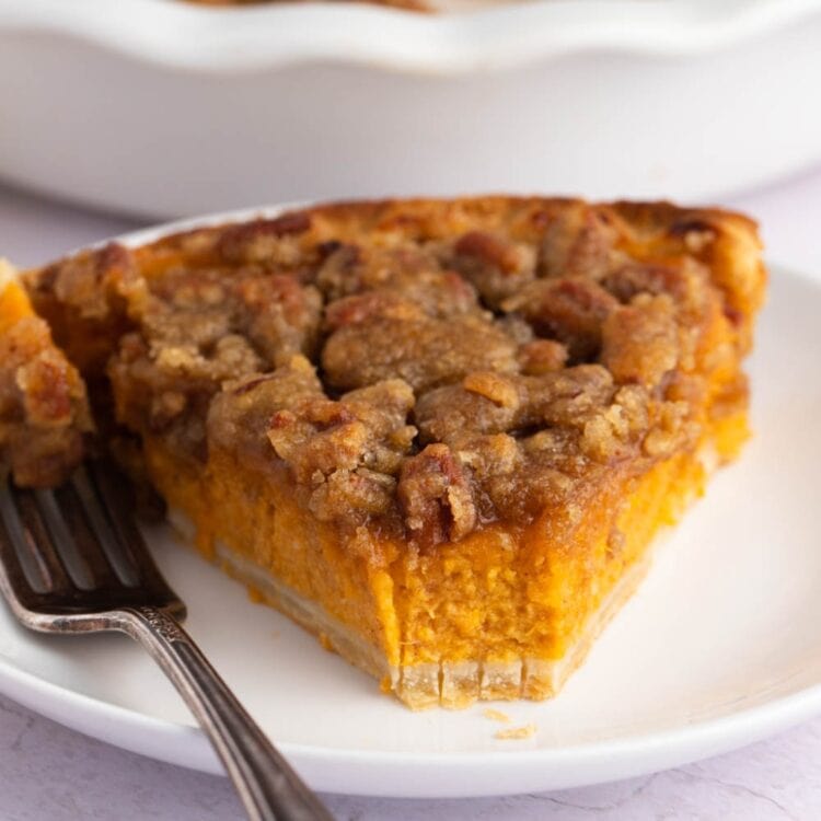 Sweet Potato Pecan Pie (Easy Recipe) - Insanely Good