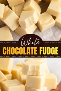 White Chocolate Fudge (Easy Recipe) - Insanely Good