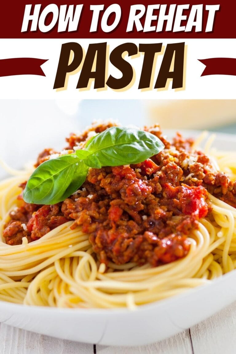 How to Reheat Pasta (4 Best Ways) - Insanely Good