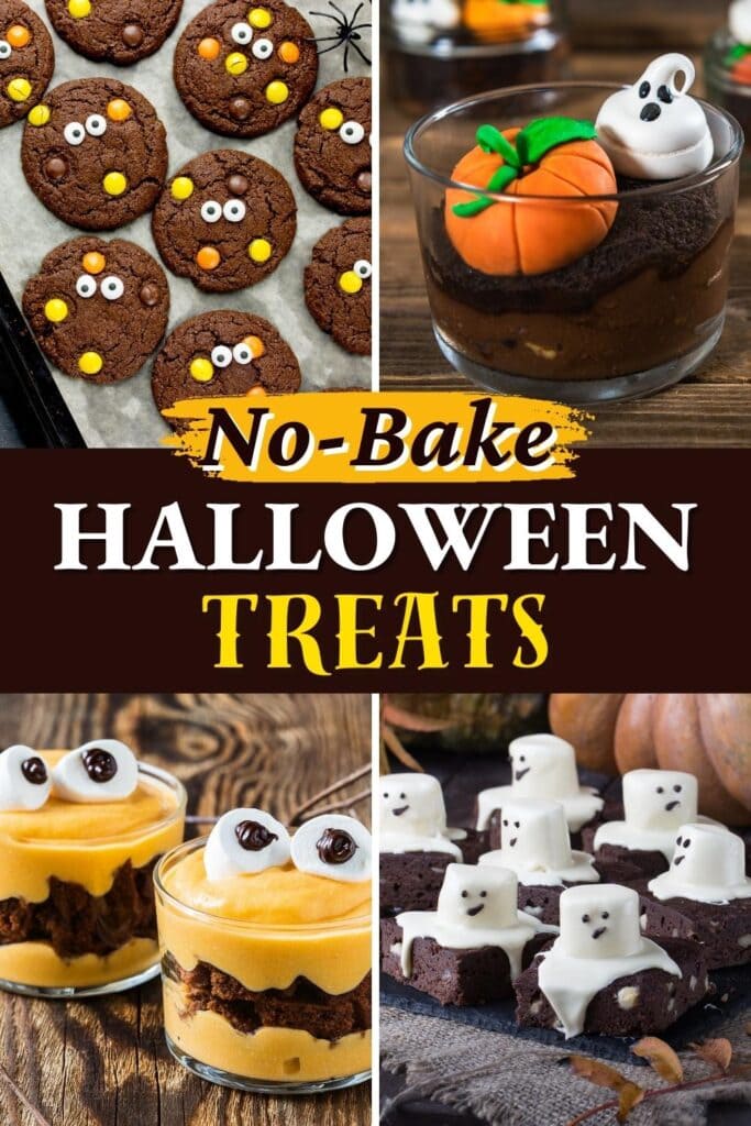 25 Spooky No Bake Halloween Treats Recipes Insanely Good