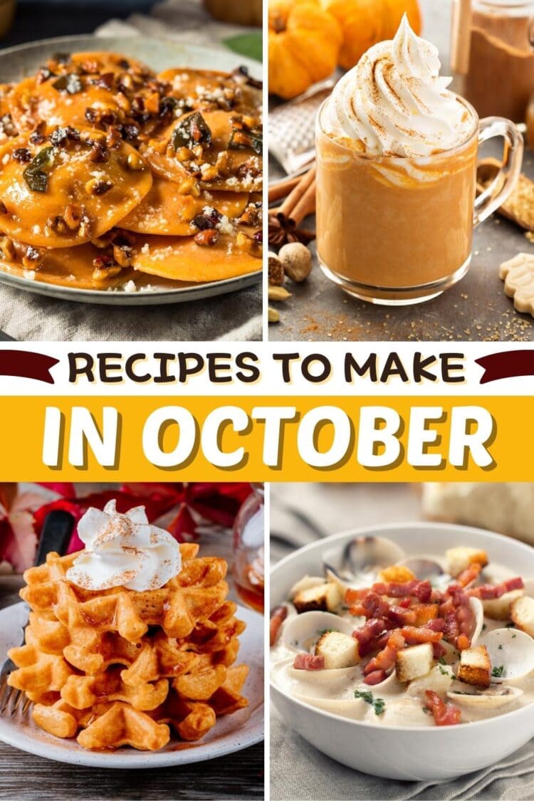 33 Best Recipes to Make in October - Insanely Good