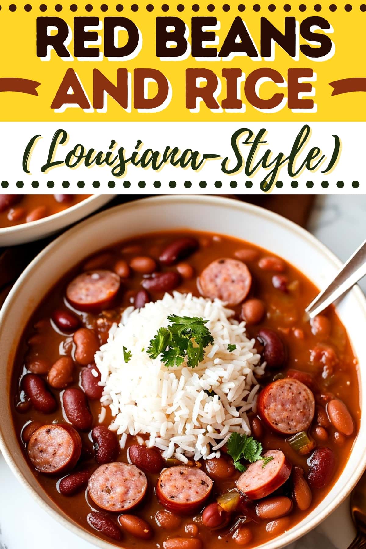 Red Beans and Rice (Louisiana-Style Recipe) - Insanely Good