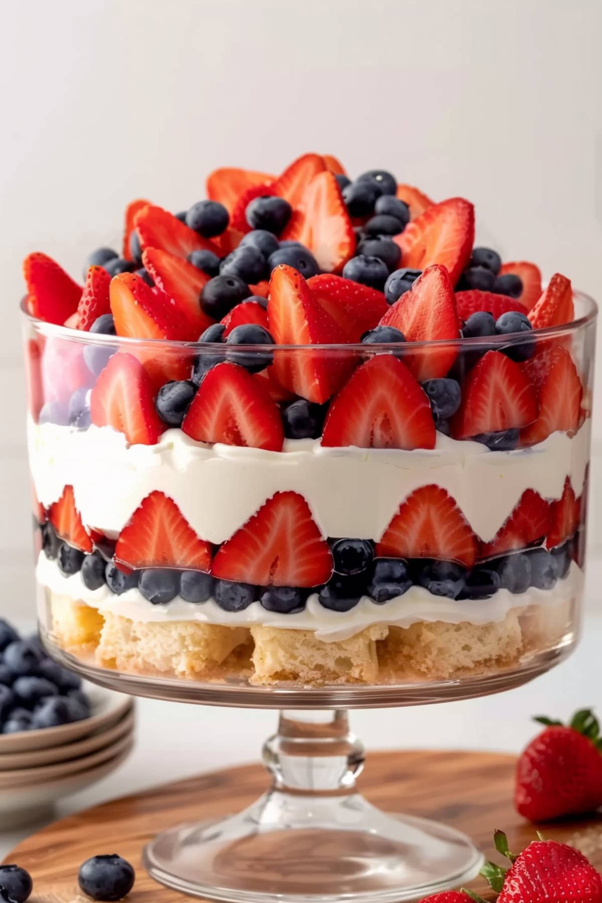 4th of July Trifle (Easy Patriotic Recipe) - Insanely Good