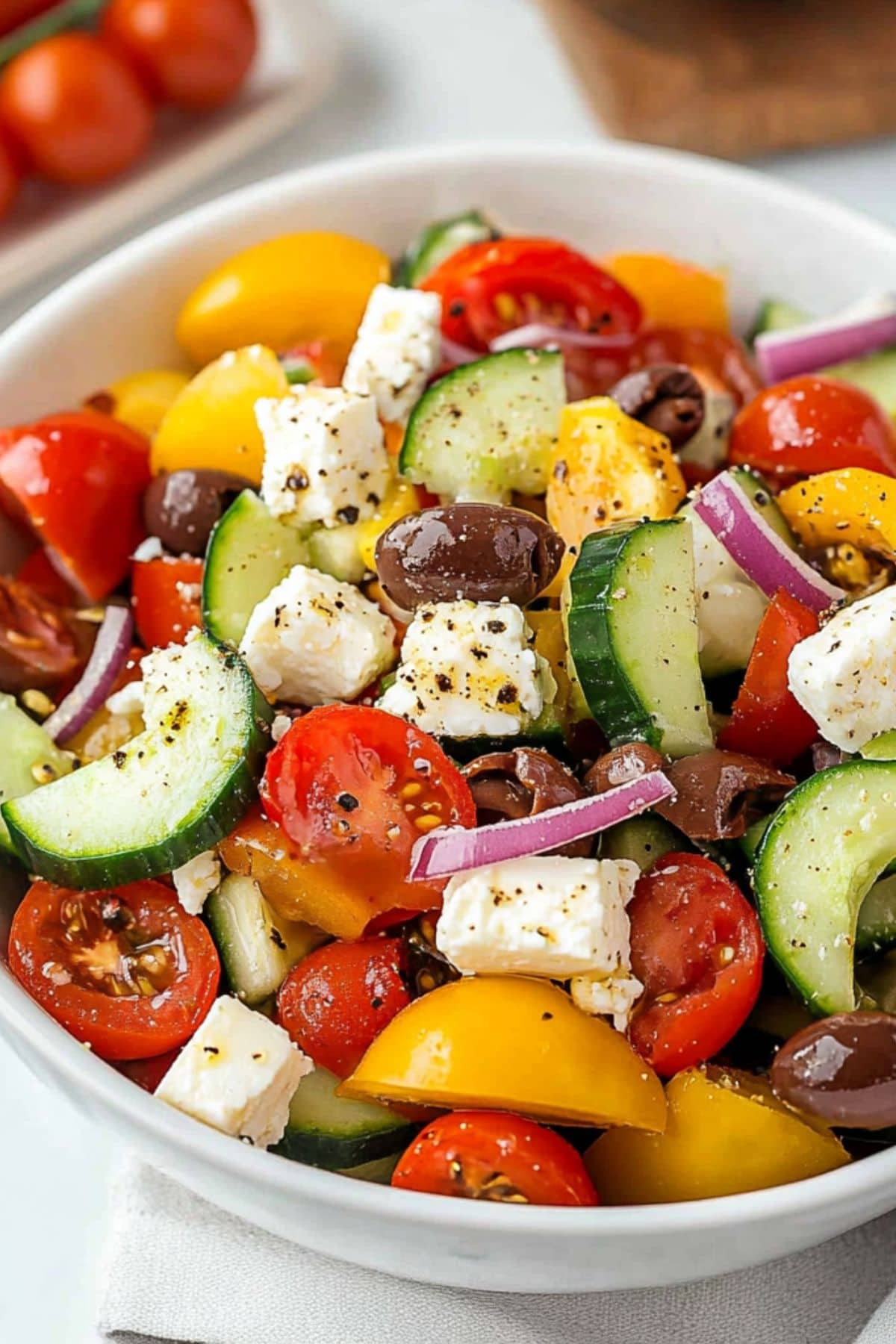 Ina Garten Greek Salad (Barefoot Contessa Recipe) - Insanely Good