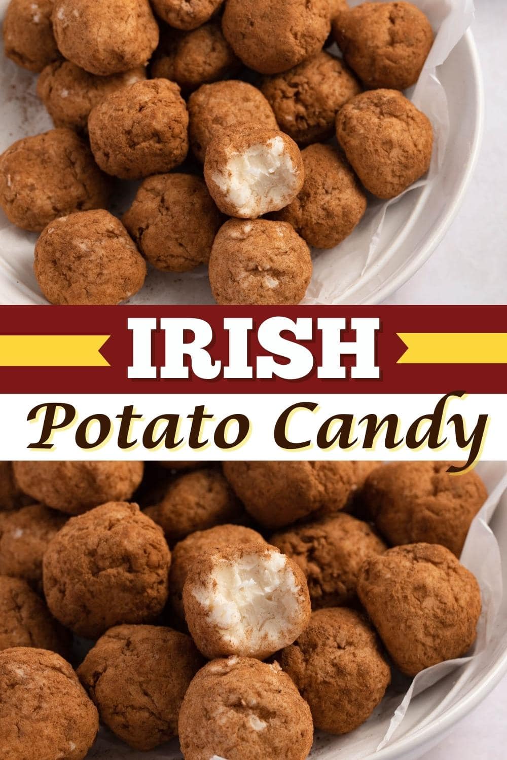 Irish Potato Candy (Easy Recipe) - Insanely Good