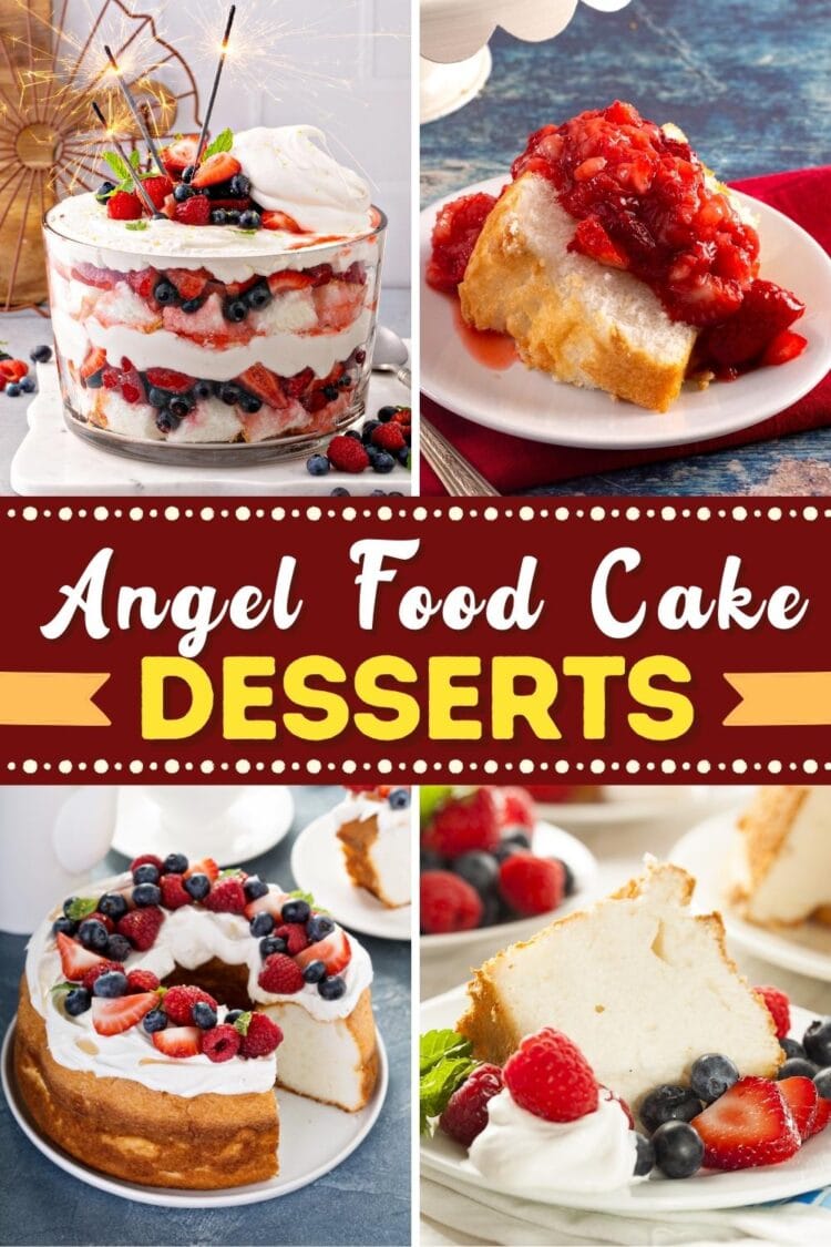 25 Easy Angel Food Cake Desserts - Insanely Good